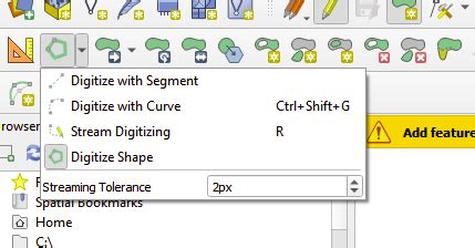 QGIS Crashes When Clicking Digitize Shape Issue Qgis QGIS GitHub