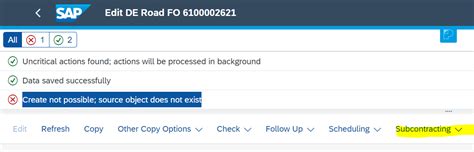 Create Not Possible Source Object Does Not Exist Sap Community