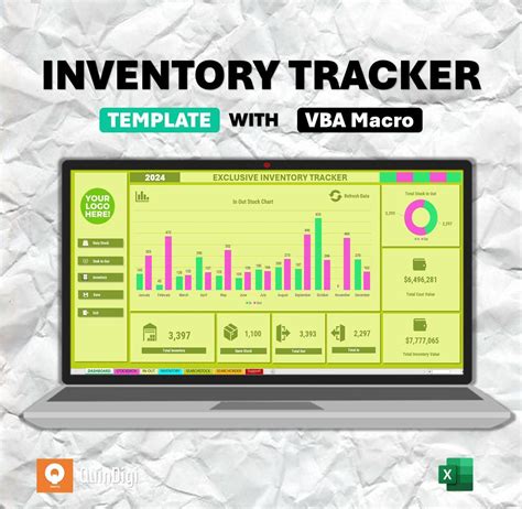 Inventory Tracker Excel Vba Inventory List Business Stock Management