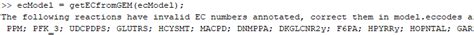 bug detected using getecfromgem · issue 246 · sysbiochalmers gecko