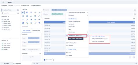 Setting Date Group And Format FineBI Help Document Setting Date Group And Format FineBI Help Document