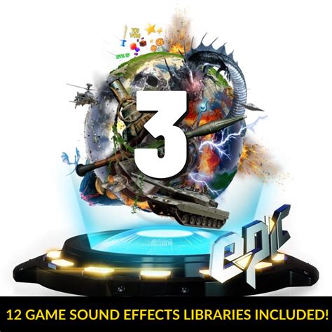 Game Makers Sound Effects Kit 3 Sound Effects Library