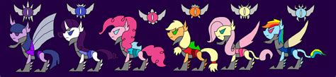 Mlp Mane Six And Ghosts By Syfyman2xxx On Deviantart
