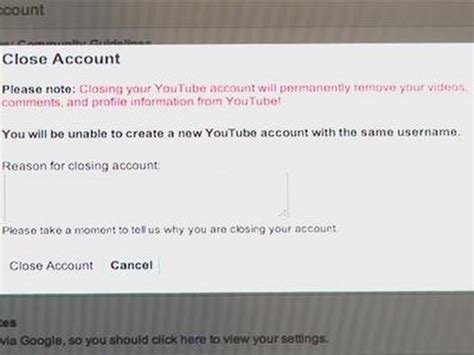 How To Delete Your Youtube Account YouTube