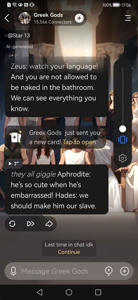 Chat With Greek Gods Text Or Voice Enjoy Ai Chat Free And Safe