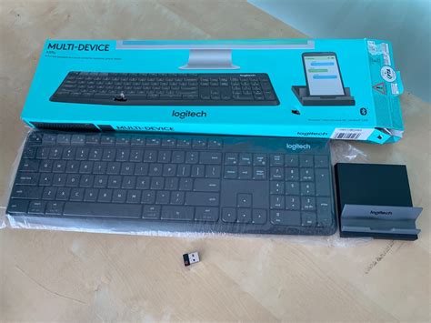 Logitech Wireless Keyboard With Phone Stand Computers And Tech Parts And Accessories Computer