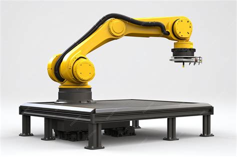 Premium Photo Robot Arm Cnc Automation Handling System For Industrial