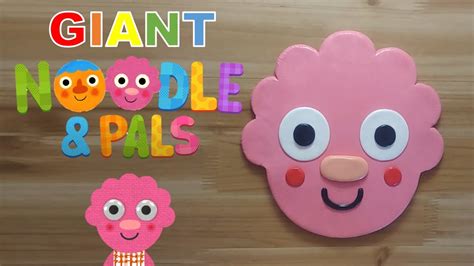 Giant Noodle And Pals Blossom Clay Cracking Making 거대 국수와 친구들 블라썸 클레이로