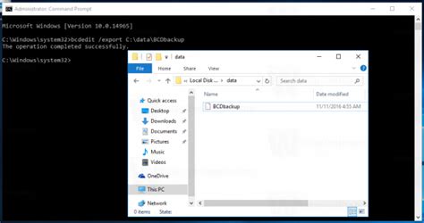 How To Backup And Restore Boot Configuration In Windows 10