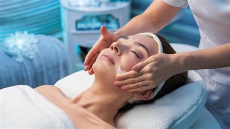 Facial Massage Premium Ai Generated Image
