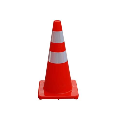 70cm Traffic Cone Highway Safety Pvc Arabland Solutions