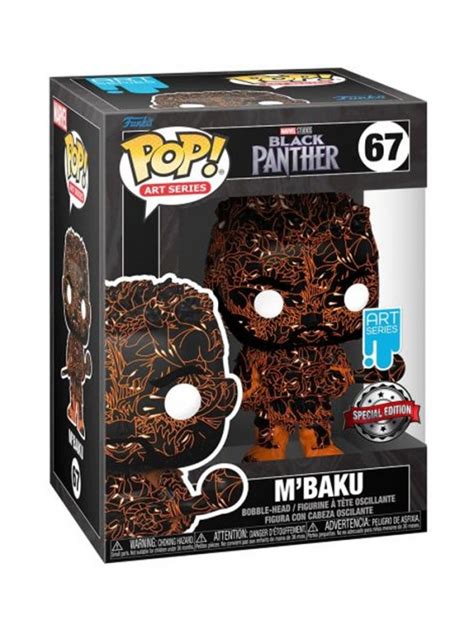 Funko Pop Artist Series Bp Legacy Mbaku Exc Marvel Distribuidor