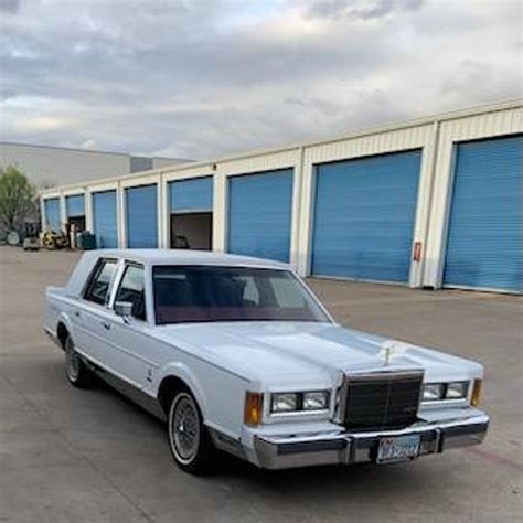 Used 1989 Lincoln Town Car Presidential Package For Sale In Dallas