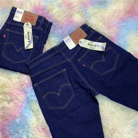 กางเกงยีนส์ ผู้ชาย ลีวาย 501 ดำซุปเปอร์แปลก ทรงกระบอก เป้ากระดุมกระดุม Th