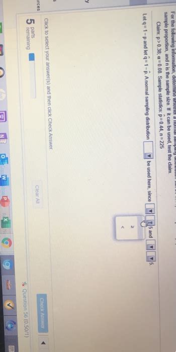 Solved For the following information, determine whether a | Chegg.com