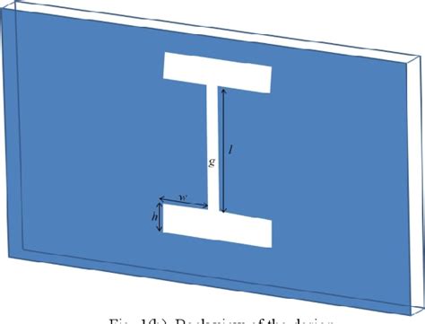 Figure 1 From Parametric Effect Of Defected Ground Structure Dgs On Frequency Of A Bandpass