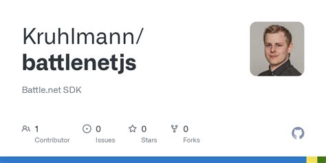 GitHub Kruhlmann Battlenetjs Battle Net SDK