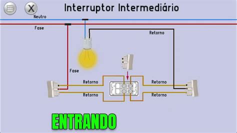Interruptor Intermediário Forma Simples E Prática De Entender Interruptor Eletricista