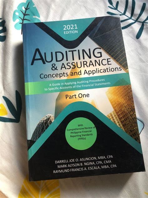 Auditing And Assurance Concepts And Applications By Asuncion Ngina And