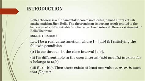 Rolles Theorem Pdf