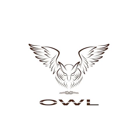 Premium Vector Vintage Owl Logo Design