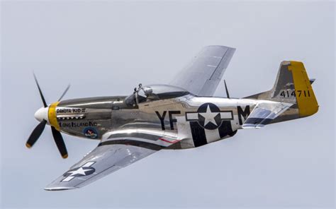 North American P 51 Mustang Fighter Plane Aviation History