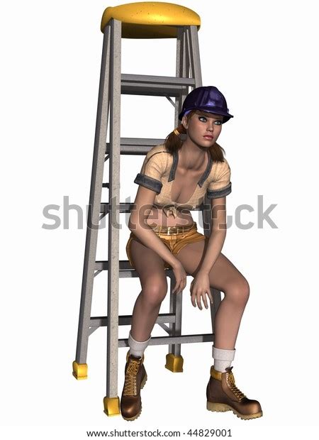 Sexy Tool Girl Stock Illustration 44829001 Shutterstock