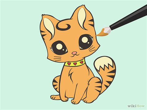 Cute Cat Drawings Cartoon Warehouse Of Ideas