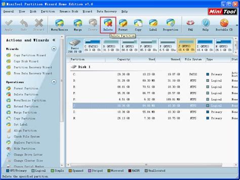 When There Is A Need To Manage Partition For Windows Xp Please