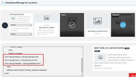 Hide Empty Labels In WP Maps Pro Info Windows