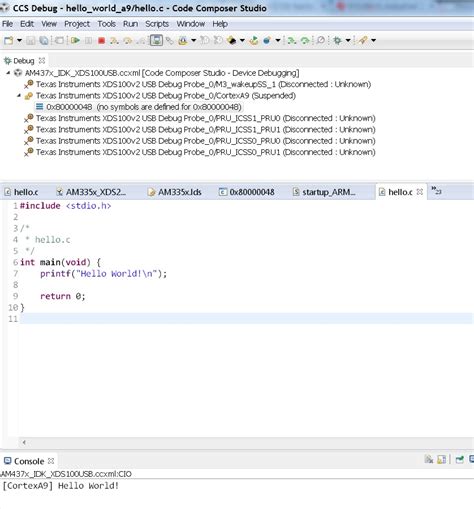 9 examples and demonstrations — processor sdk rtos documentation