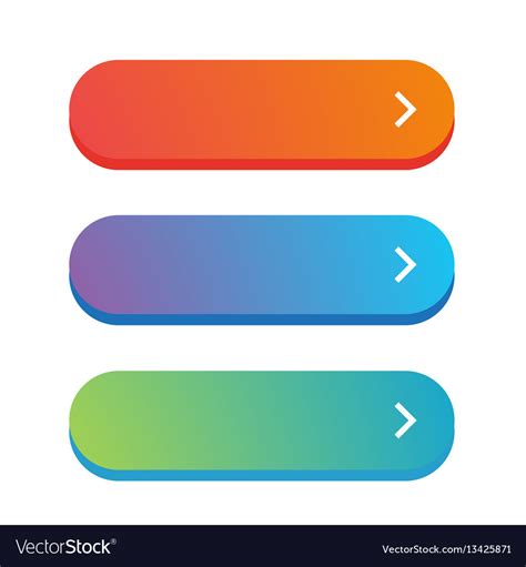 empty web button royalty free vector image vectorstock