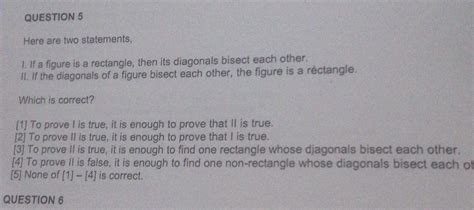 Solved QUESTION Here Are Two Statements If A Figure Is Chegg