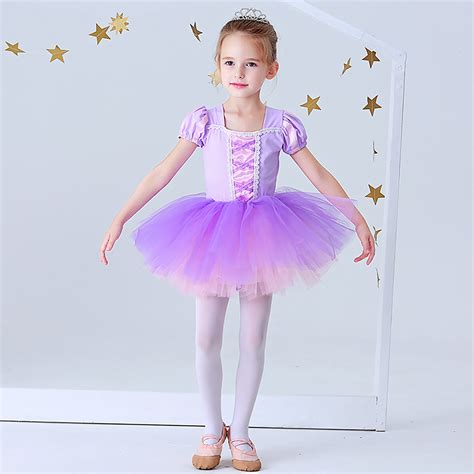 Girls Dance Dress Princess Sofia Ballet Tutus Dancewear Costume