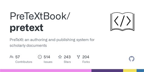 Github Pretextbook Pretext Pretext An Authoring And Publishing