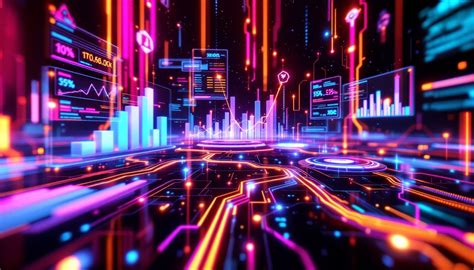 Free Neon Data Future Image Cyberpunk Neon Analytics Download At