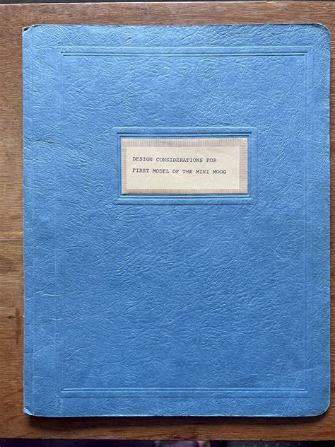 Minimoogs Missing Link How An Icon Was Born In Summer Of 1970 Cdm Create Digital Music