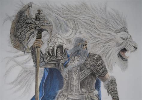 Gwyn Lord Of Sunlight Vs Godfrey The First Elden Lord Reldenring