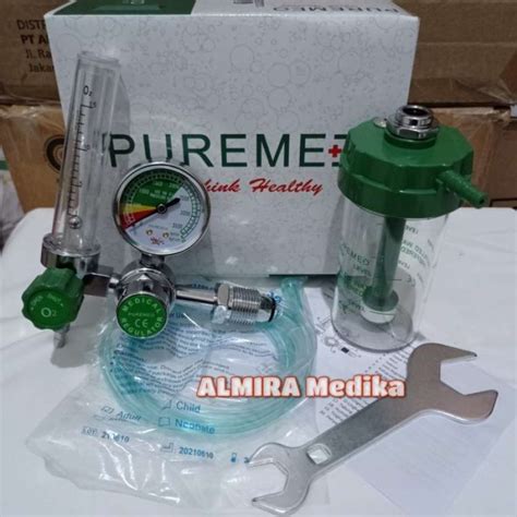 Promo Regulator Tabung Oksigen O2 Medis Medical Regulator Oxygen