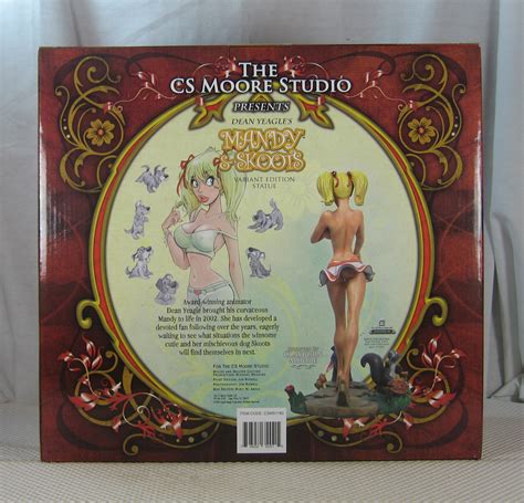 Cs Moore Mandy And Skoots Variant Statue 191500 Dean Yeagle New Sealed