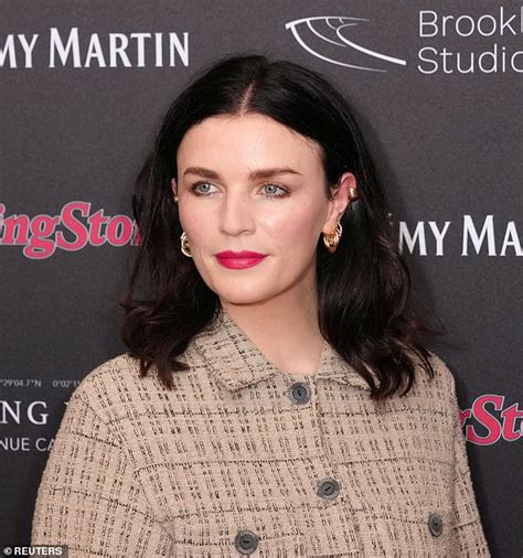 Aisling Bea Puts On A Very Leggy Display In A Chic Tweed Mini Skirt And