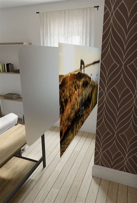 augmented reality render ideally curved background image behind