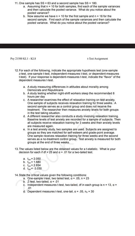 Solved 7 Whether The Hypothesized Population Mean 1 Lies