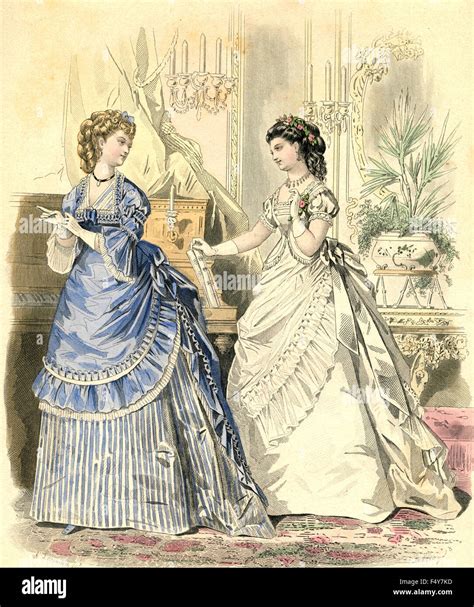 1800s French Fashion