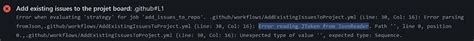 GitHub Strategy Matrix Error Error Reading JToken From JsonReader Community Discussion