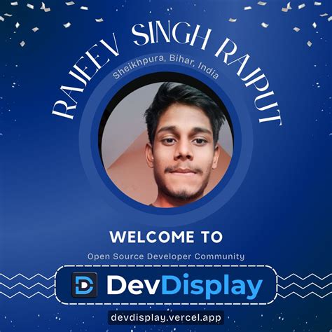 Devdisplay On Linkedin Devdisplay Opensource Developercommunity
