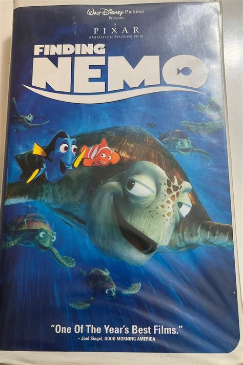 Walt Disney Pictures Pixar Finding Nemo Vhs 2003 30081 Etsy Canada