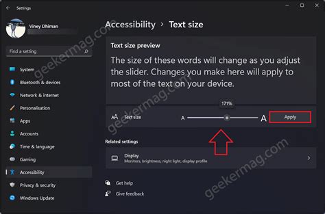 How To Increase Or Decrease Font Size In Windows 11