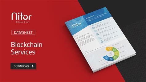 Nitor Infotech On Linkedin Datasheet Blockchain Technology Blockchainservices Dapps