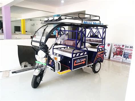 Mini Metro E Rickshaw At Rs 150000 Mini Metro Electric Rickshaw And Loader In New Delhi Id